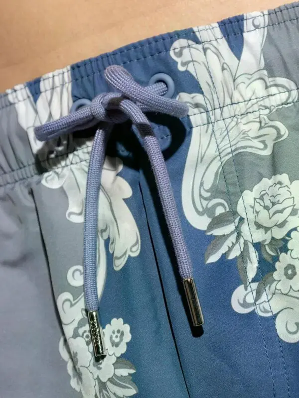 Versace Cameo Swim Shorts - Blue