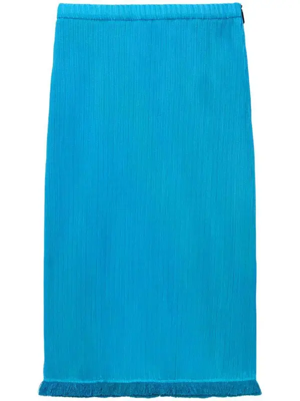 MSGM Ribbed Midi Skirt