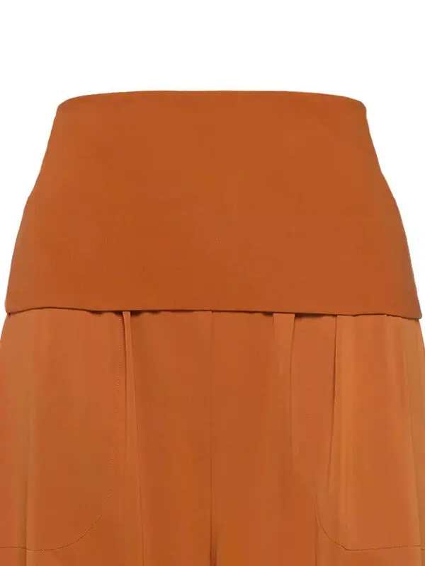 ERES Dao High-waisted Trousers - Brown