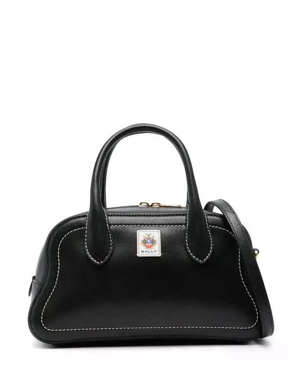Bally Logo-patch Tote - Black