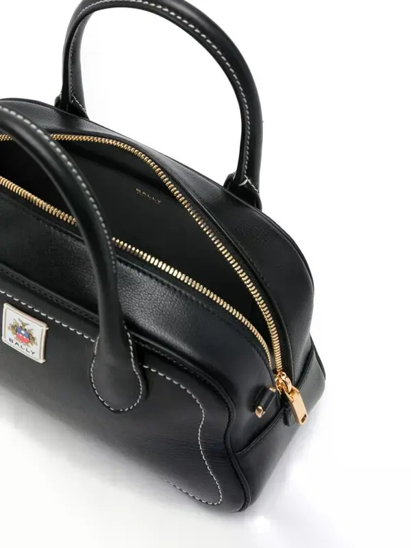 Bally Logo-patch Tote - Black