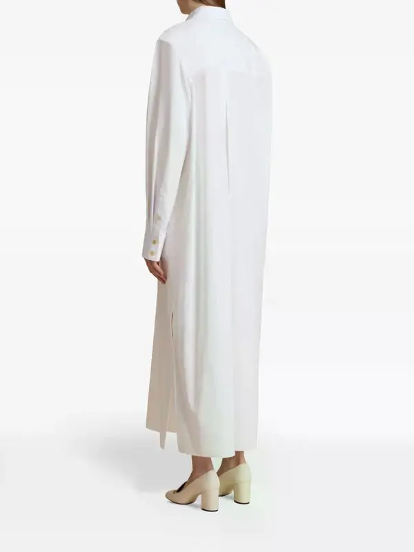 Khaite Wyatt Maxi Shirt Dress