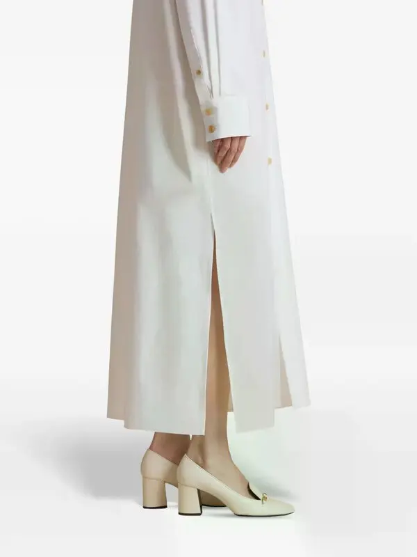 Khaite Wyatt Maxi Shirt Dress