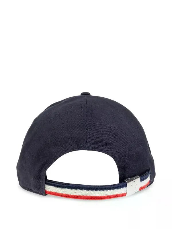 Moncler Gabardine Cotton Baseball Cap - Blue