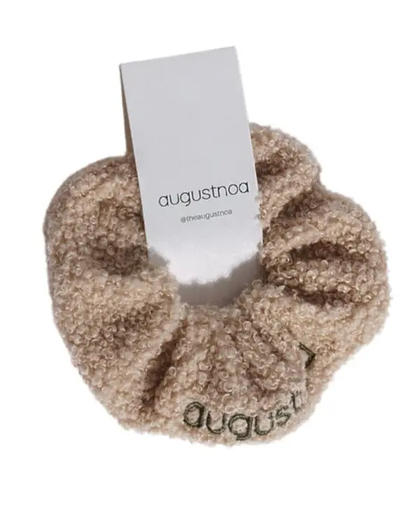 AUGUSTNOA Scrunchie - Teddy