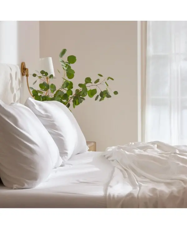 Cozy Earth Flat Sheet - White