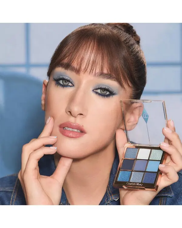 Charlotte Tilbury Palette Of Beautifying Eye Trends - Denim Dimension