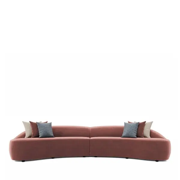 BERNHARDT Belvedere Sectional By - - Rust