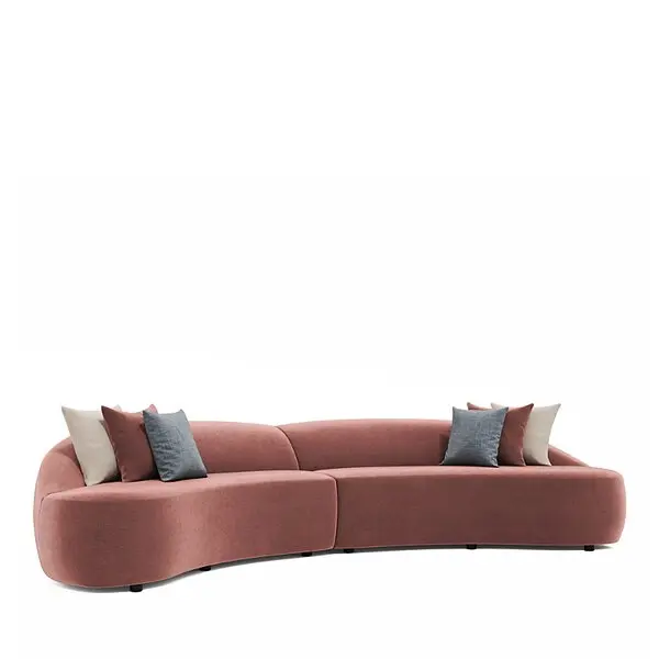 BERNHARDT Belvedere Sectional By - - Rust