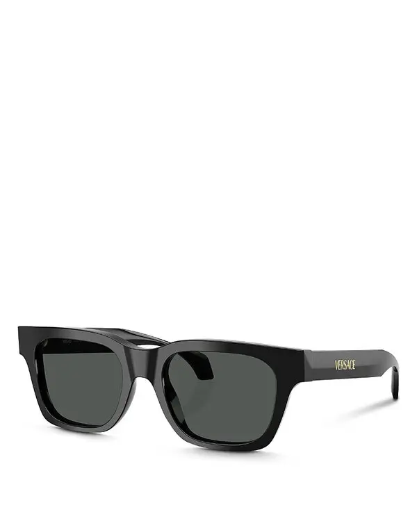 Versace 52mm Square Sunglasses - Black