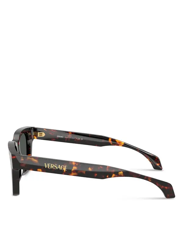 Versace 52mm Square Sunglasses - Havana