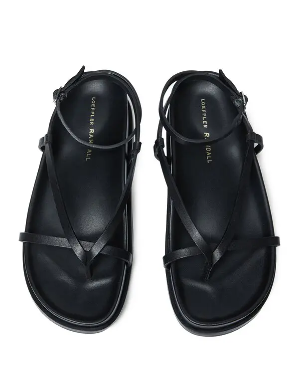 LOEFFLER RANDALL Sonny Sandals - Black