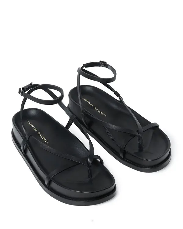 LOEFFLER RANDALL Sonny Sandals - Black