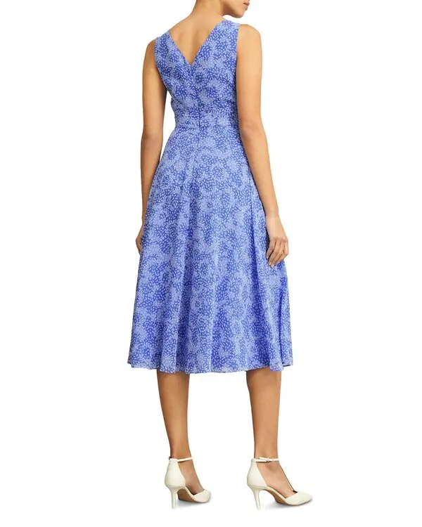 HOBBS LONDON Jess Printed Dress - Blue Multi