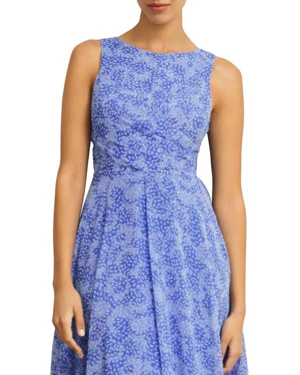 HOBBS LONDON Jess Printed Dress - Blue Multi