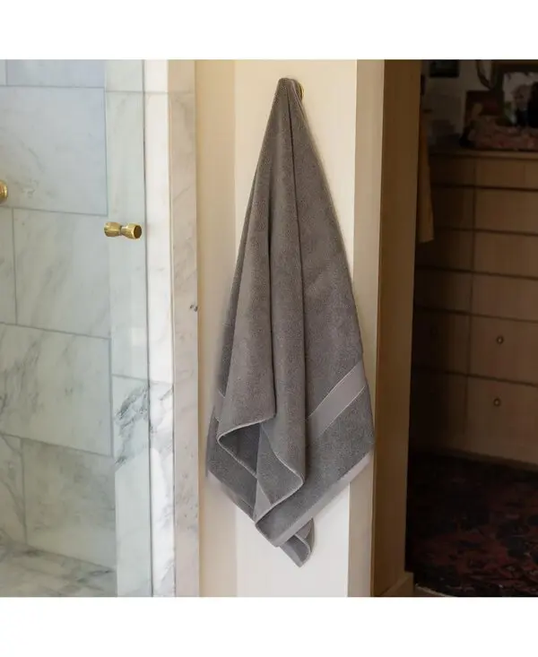 Cozy Earth Luxe Bath Sheets, Set Of 2 - Charcoal