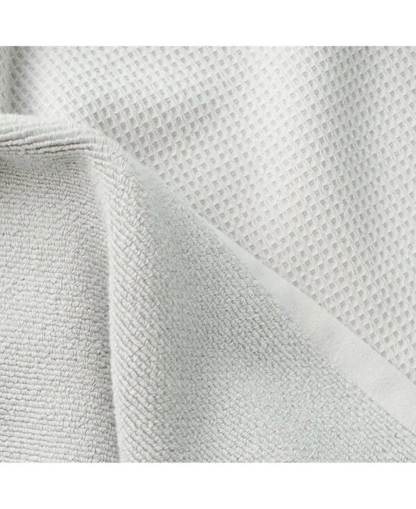 Cozy Earth Waffle Bath Sheets, Set Of 2 - Light Grey