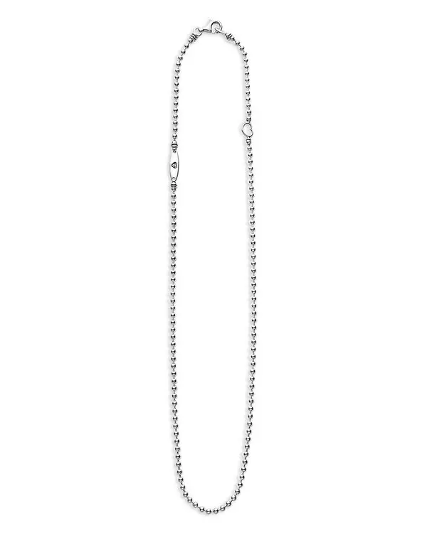 Lagos Sterling Caviar Necklace