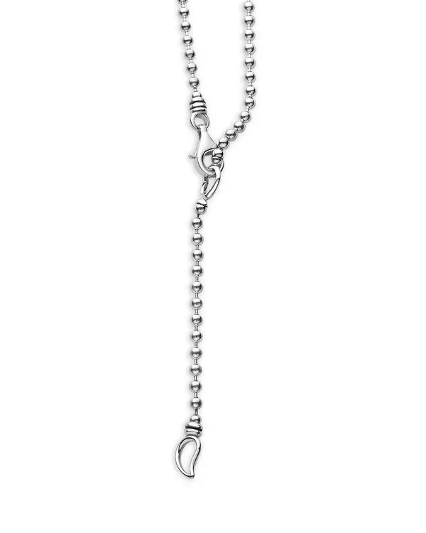 Lagos Sterling Caviar Necklace