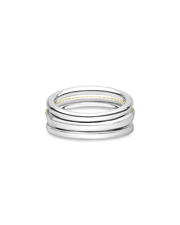 Lagos Caviar Lux Diamond Ring