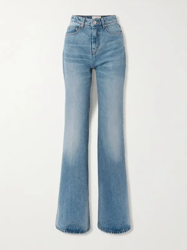 AMI Paris High-rise Flared Jeans