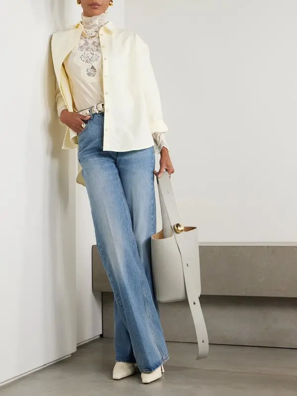 AMI Paris High-rise Flared Jeans