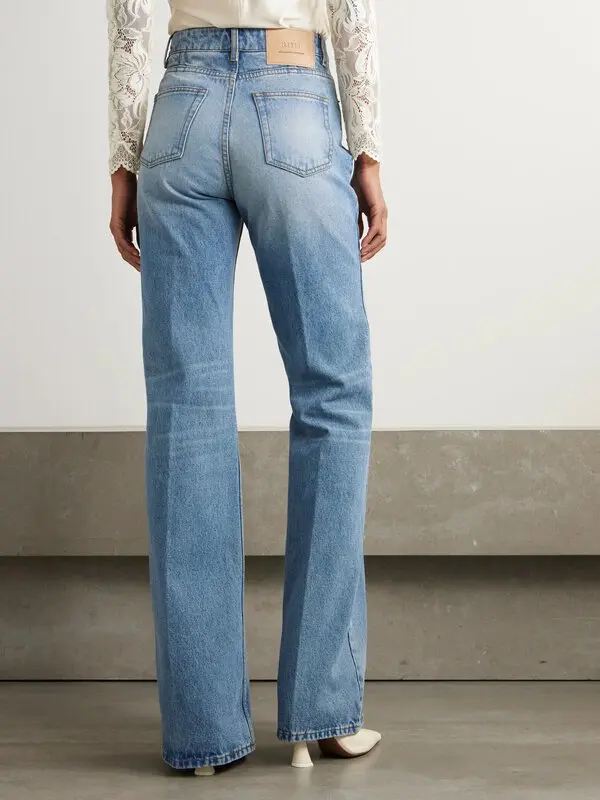 AMI Paris High-rise Flared Jeans