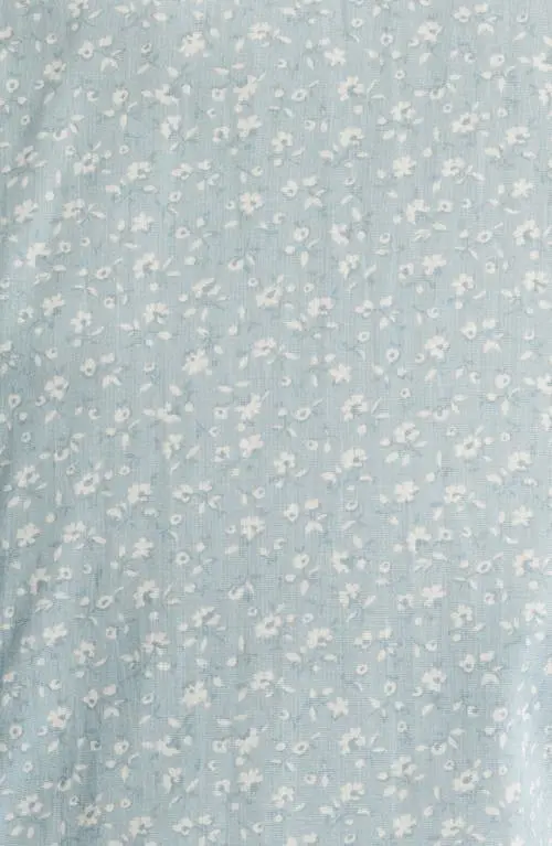 Canali Regular Fit Floral Cotton & Lyocell Dress Shirt
