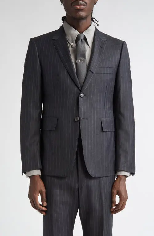 Thom Browne Fit 1 Pinstripe Wool Sport Coat