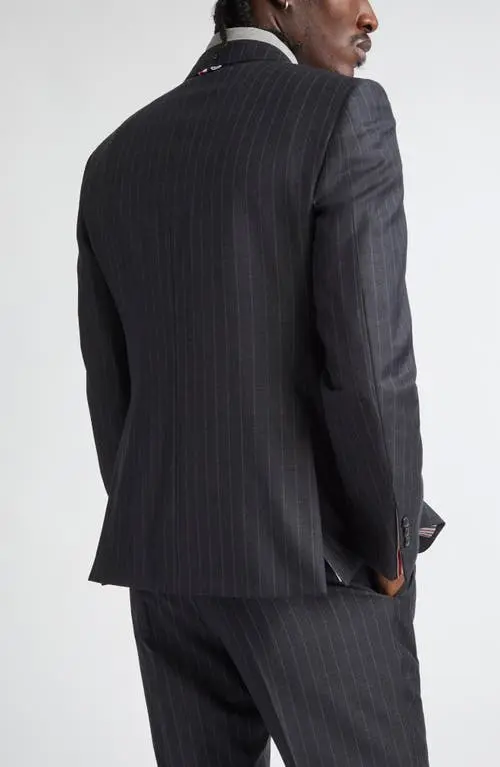Thom Browne Fit 1 Pinstripe Wool Sport Coat