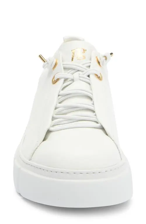 Paul Green Abbey Leather Sneakers - White Leather