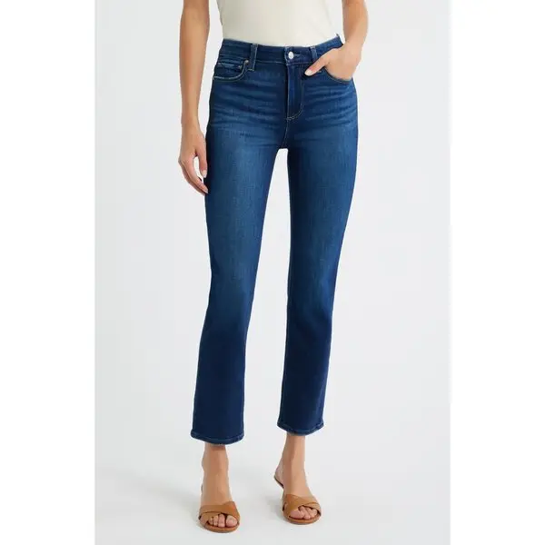 Paige Cindy Straight Leg Jeans - Overdrive