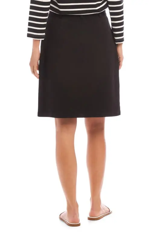 Karen Kane Twill Cargo Skirt
