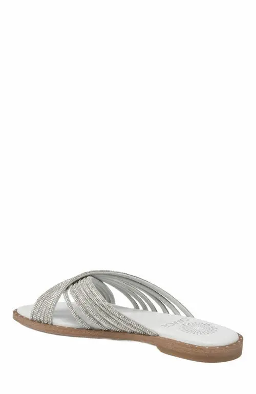 GRACE FOOTWEAR Murano Sandal - Silver