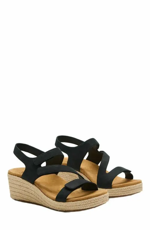 ABEO Riviera Adjustable Sandal - Black