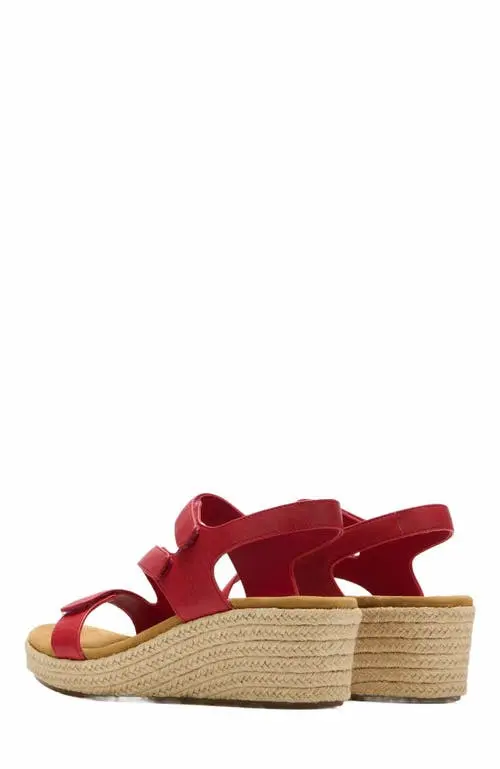 ABEO Riviera Adjustable Sandal - Red - Regular