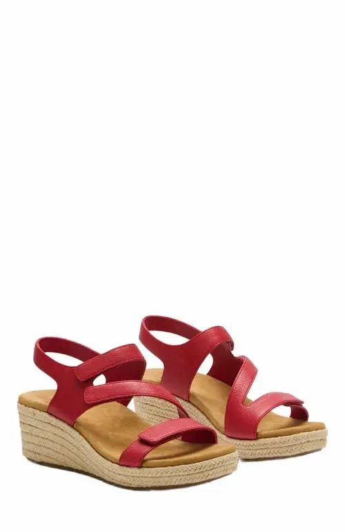 ABEO Riviera Adjustable Sandal - Red - Regular