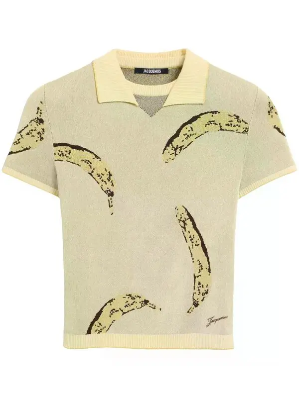 Jacquemus Intarsia-knit T-shirt