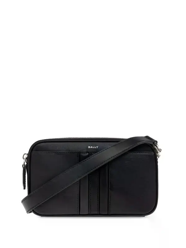 Bally Logo-print Messenger Bag - Black