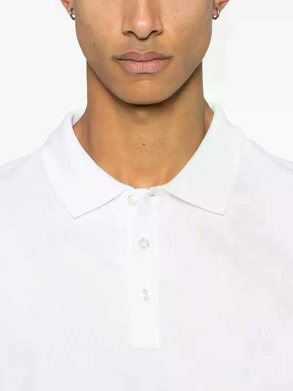 FAY Piqué Polo Shirt - White