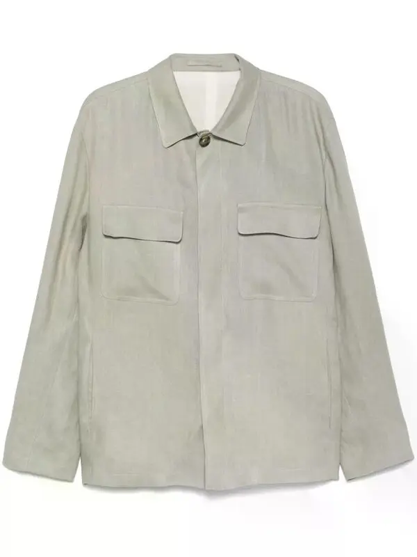 LARDINI Esansel Shirt Jacket - Green
