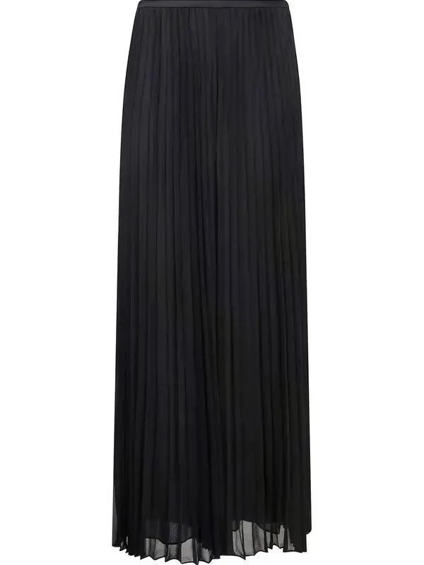 Emporio Armani Georgette Pleated Trousers
