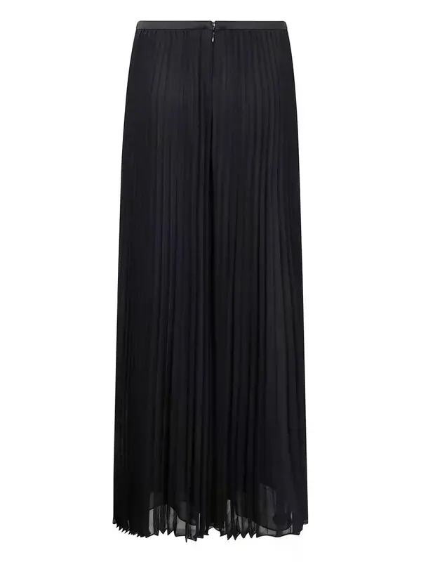 Emporio Armani Georgette Pleated Trousers