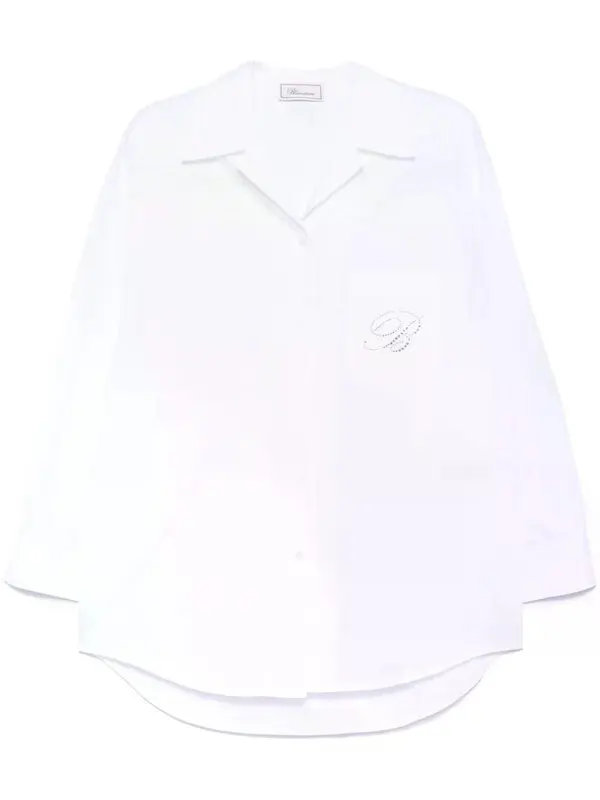 Blumarine Logo-embellished Shirt