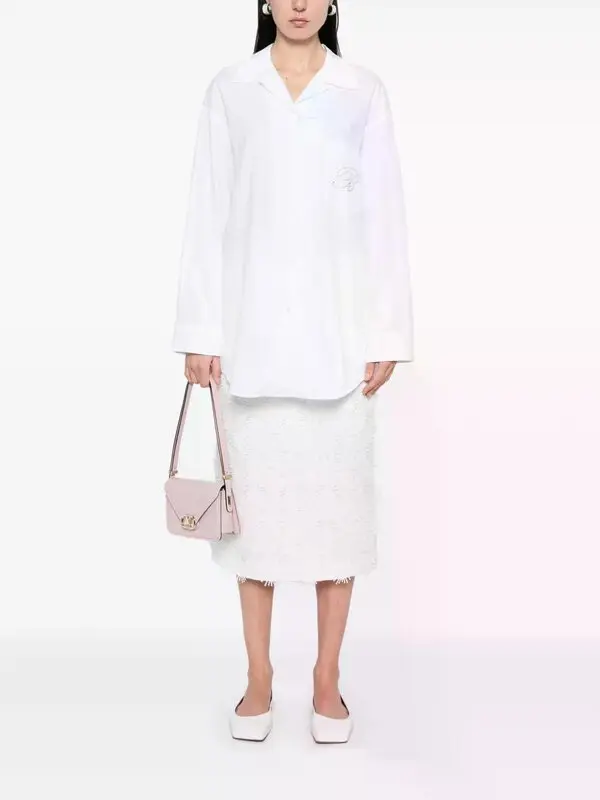 Blumarine Logo-embellished Shirt