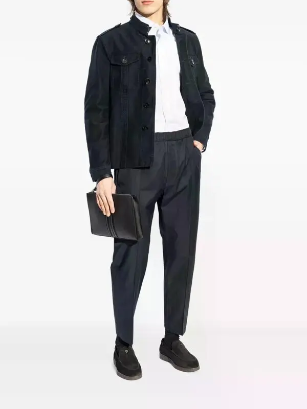 GIUSEPPE ZANOTTI Suede Loafers
