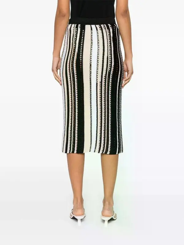 Missoni Striped Midi Skirt