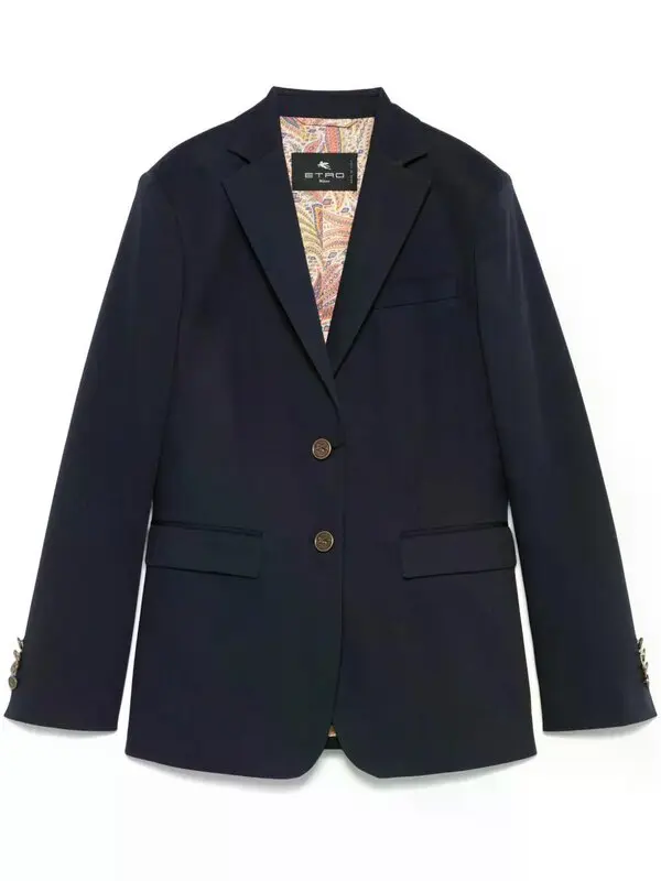 Etro Gabardine Blazer