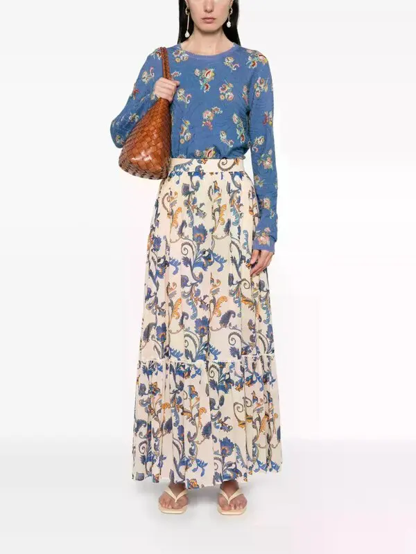 Etro Floral-jacquard Top