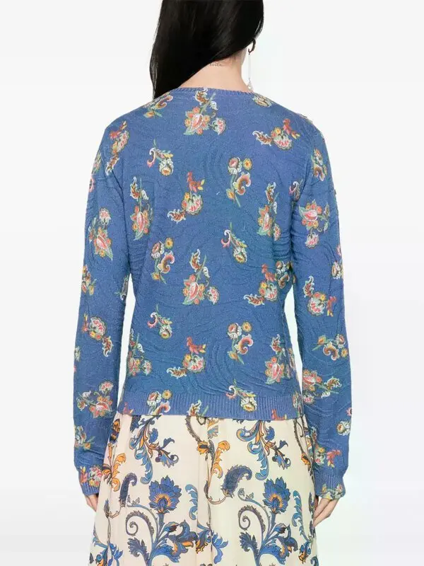 Etro Floral-jacquard Top